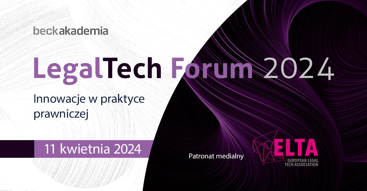 LegalTech Forum 2024 - Warsaw - ELTA